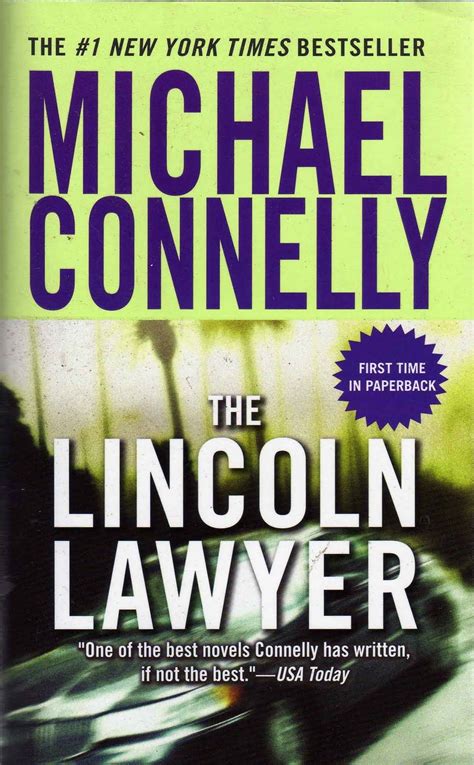 Michael Connelly - The Lincoln Lawyer | Michael connelly books, Lincoln ...