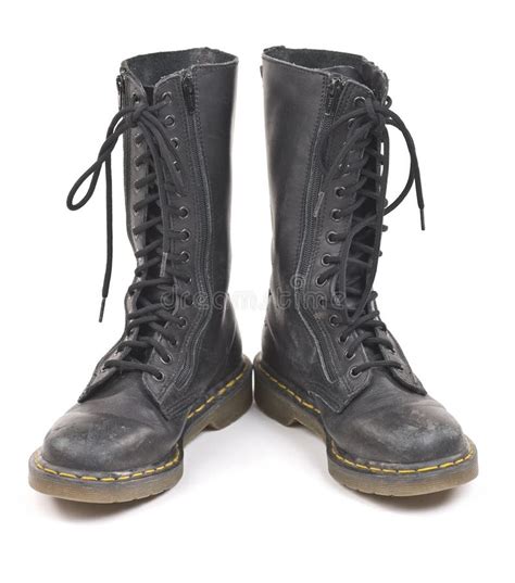 Boots of war. stock photo. Image of dirty, battle, combat - 14369864
