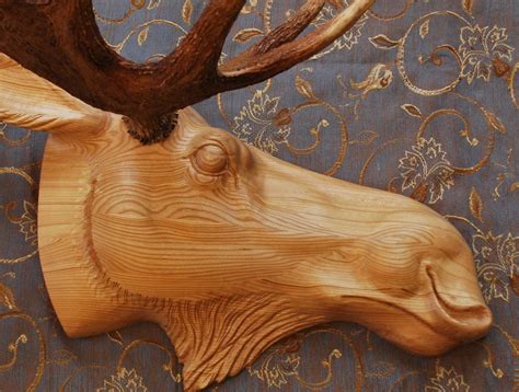 Голова лося из дерева своими руками чертежи - 98 фото