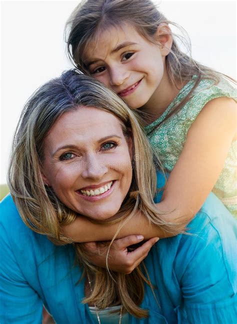 I Just Love Mommy and Me Time. Portrait of a Happy Mother and Daughter ...