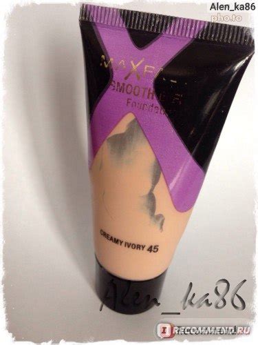 Тональный крем Max Factor Smooth effect foundation - «Разбираем плюсы и ...