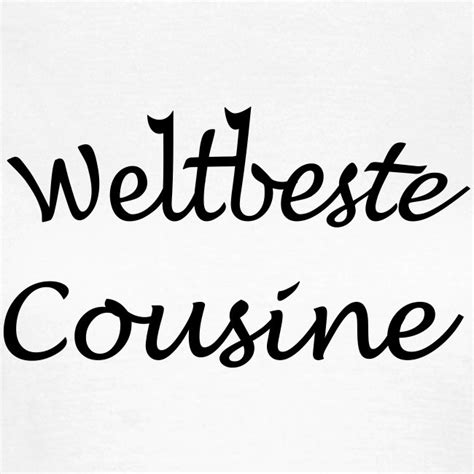 Vektores | Weltbeste Cousine - Frauen T-Shirt