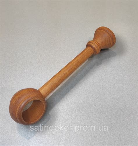 Кронштейн для карниза деревянный 28мм Черешня (ID#1644902975), цена: 65 ...