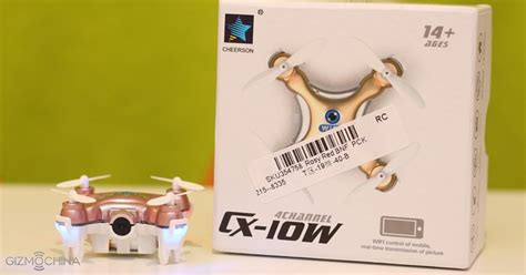 Cheerson CX-10W, a quadcopter drone affordable and suitable for ...