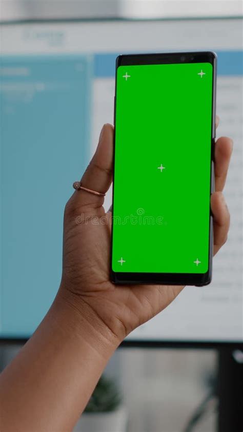Mock Up Green Screen Chroma Key Laptop Computer with Isolated Display ...