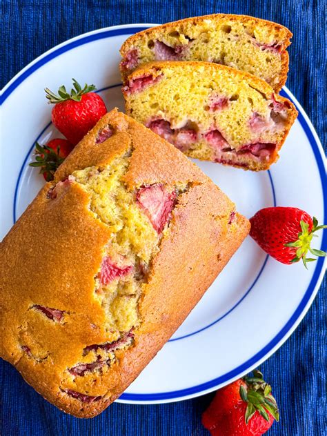 Easy Strawberry Pound Cake - Tastefully Grace