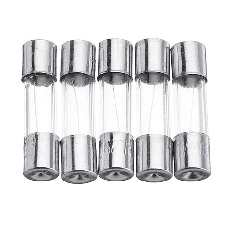 Предохранитель 5х20 мм 15 Ампер 250 Вольт (набор 5 шт) Glass Fuse ...