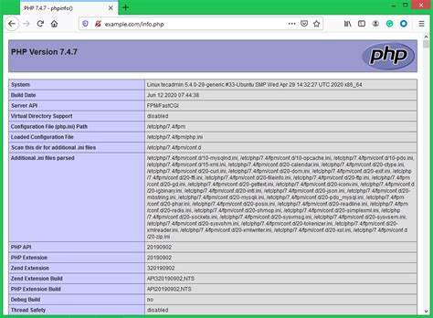 How To Install Nginx with PHP-FPM on Ubuntu 20.04 – TecAdmin