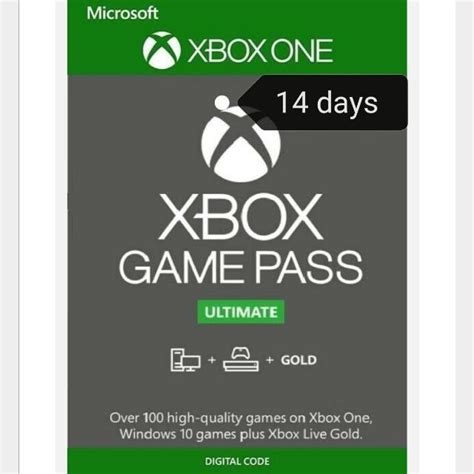 Xbox Game Pass Ultimate 14 Days (gold+pass) - Xbox Live Gold Gift Cards ...
