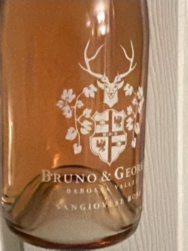 Bruno & George Sangiovese Rosé | Vivino US