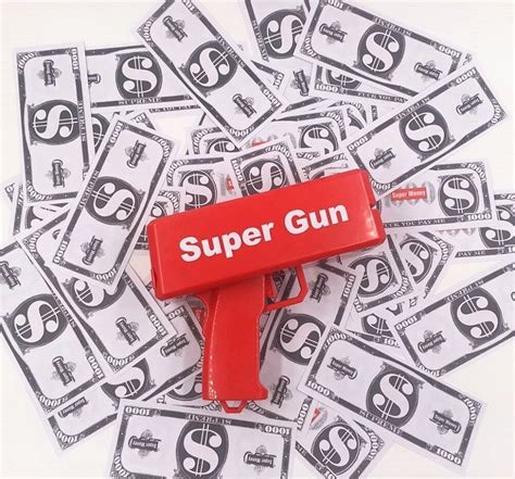 Money Gun , Cash , Supreme , pistolet na pieniądze - 7723078741 ...