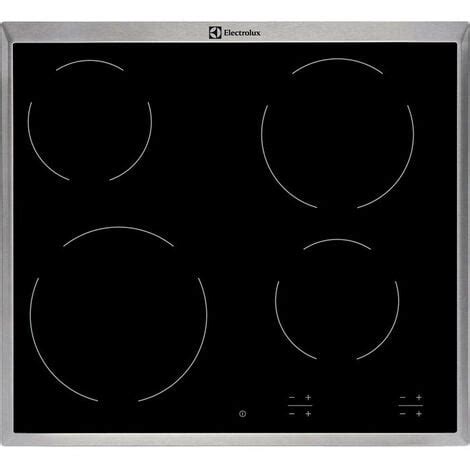 Electrolux Plaque de cuisson vitrocéramique 4 zones (EHF16240XK)