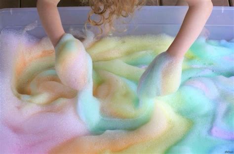 цветная пена для ванны | Rainbow bubbles, Rainbow aesthetic, Fun activities