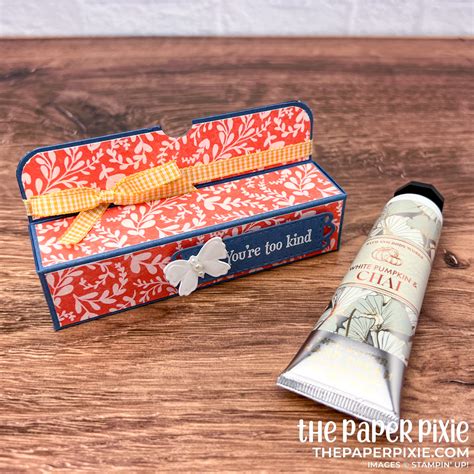 Hand Cream & Gift Card Box - The Paper Pixie