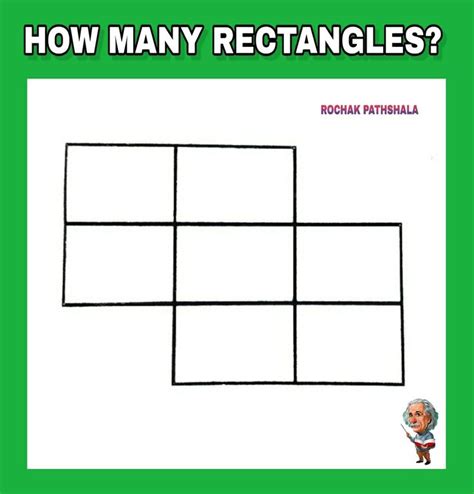 Rectangle puzzle | how many rectangles are there | | Brain teasers ...