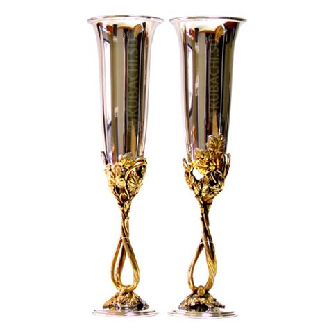 Фужер из серебра - Бокалы, фужеры серебряные: купить по цене 44 625.00 р.
