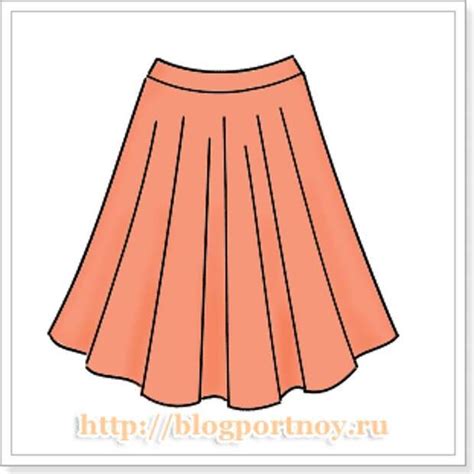 Рисунок полусолнце юбка (47 фото)