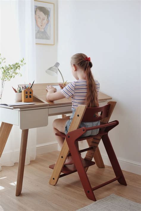 Парта в скандинавском стиле от MOONK | Kids furniture, Kids writing ...