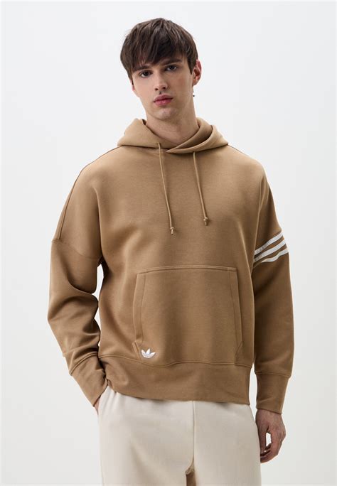 Худи adidas Originals NEU C HD, цвет: коричневый, RTLADY828801 — купить ...