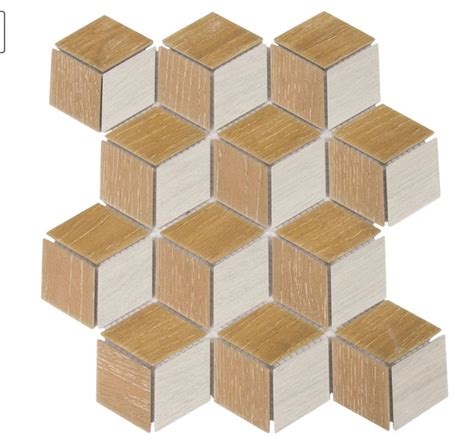 Мозаика фарфоровая Artens Living 30.9x26.4 см цвет коричневый - купить ...