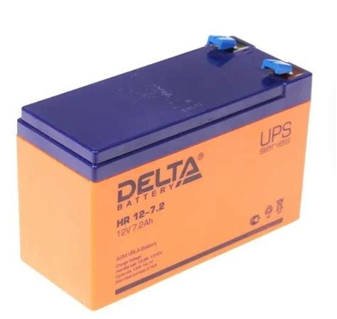 Delta Battery Батарейка, AGM тип, 1 шт - купить с доставкой по выгодным ...
