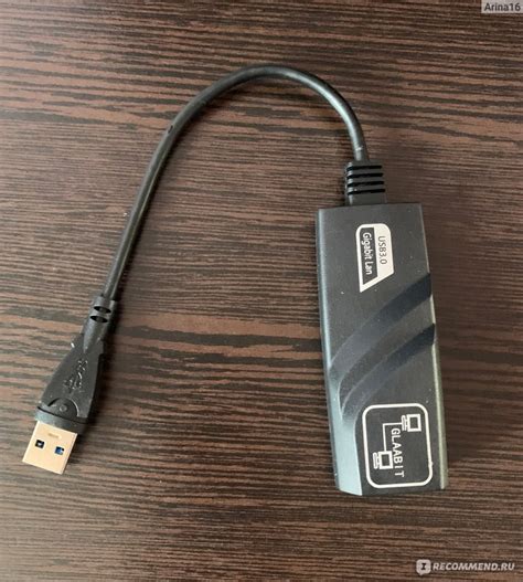 Адаптер Glaabit USB 3.0 Ethernet LAN 10/100 - «Я довольна его работой и ...