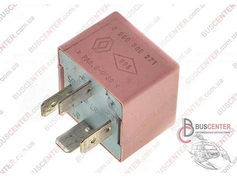 Реле Renault Master II (1998-2003) 8200308271 CARTIER 20240041: Реле и ...