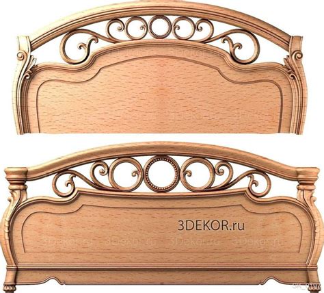 SK_0197 | Box bed design, Dining room furniture design, Wooden bed