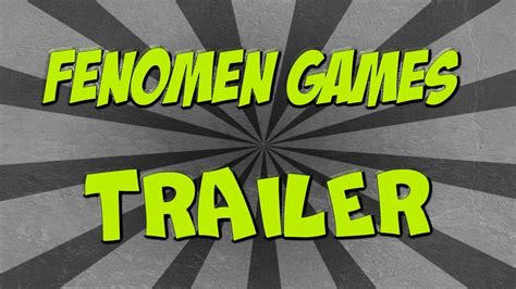 #Fenomen Games #Трейлер - YouTube