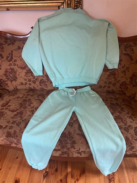 Dres miętowy Dres Kod L/Xl oversize | Rozalin | Kup teraz na Allegro ...