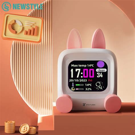 Мини-умная метеостанция, часы, Wi-Fi, настольный дисплей, ночник, ТВ ...