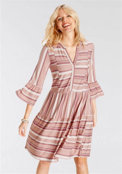 Boysen's Jerseykleid mit Volants NEUE KOLLEKTION