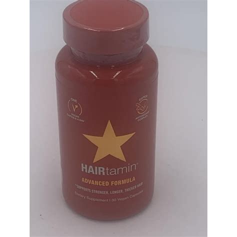 Hairtamin Advanced Formula Hair Growth Supplemen - 30 Capsules ...