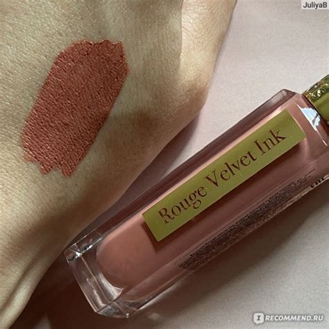 Жидкая матовая помада Bourjois Rouge Velvet Ink - «Матовая помада ...