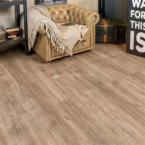 Каменно-полимерный ламинат (SPC) Alpine Floor - Grand Sequoia Карите ...