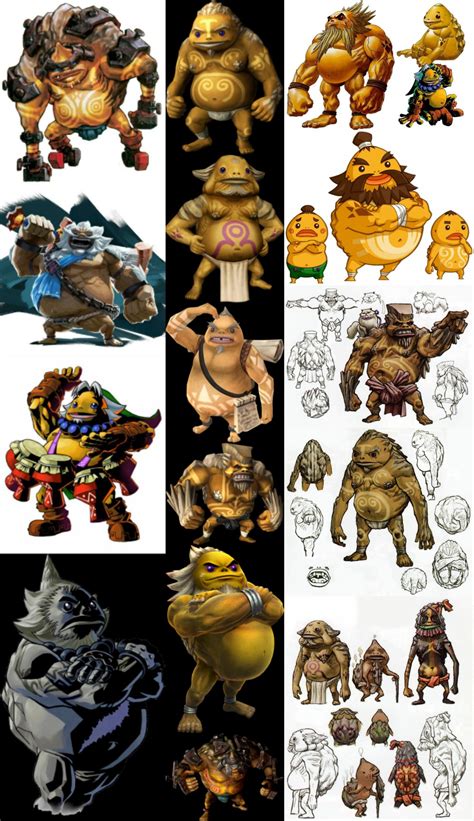 [ALL] I love Gorons. Gorons make me so happy, yes. Their sweet, and ...