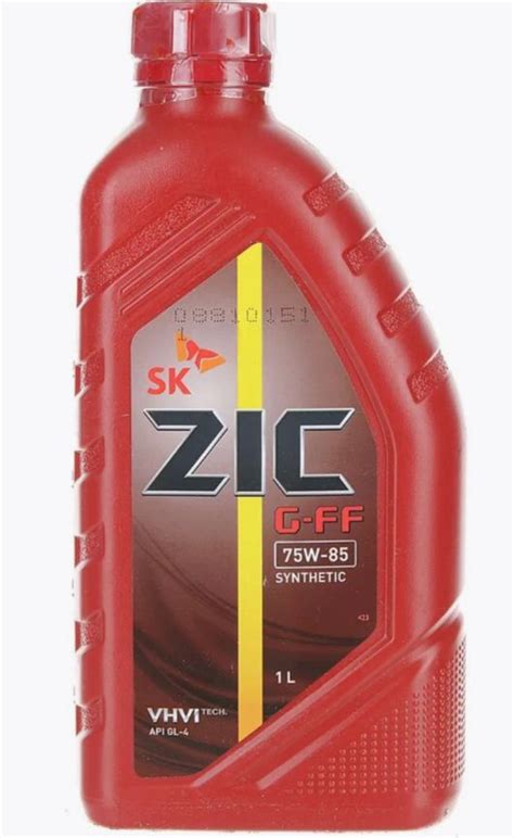 Масло трансмиссионное ZIC G- FF 75W85 - купить по выгодной цене в ...