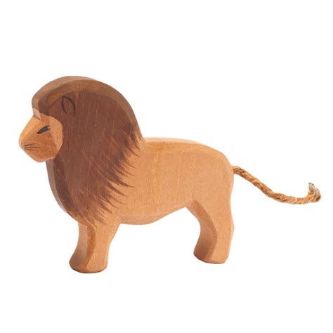 Buy Wooden Male Lion Online in Australia | Nature baby