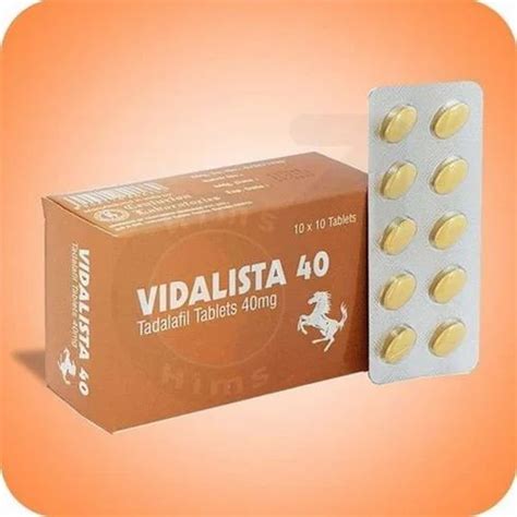 Vidalista Tablets 40 Mg at ₹ 140/stripe in Nagpur | ID: 26059932830