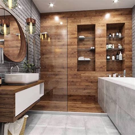 Дизайн Ванной Комнаты Под Дерево - COLLECTION-DESIGN.RU