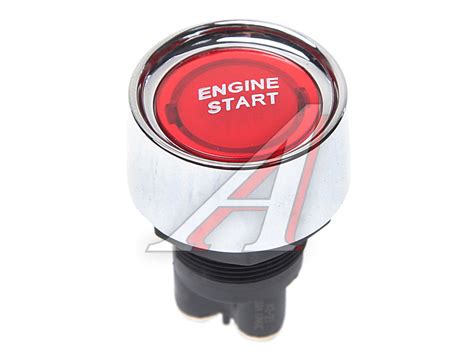 ENGINESTARTкр Выключатель кнопка 12V 50А ENGINE START без фиксации ...