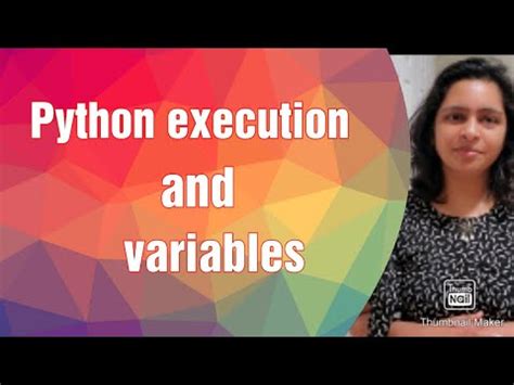 Python series - 02 | Python execution and variables - YouTube