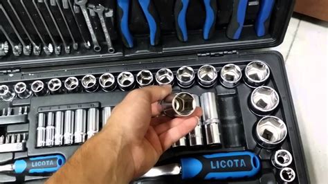 Обзор набор инструментов licota ALK-8009F | головки.. трещотка.. ключи ...