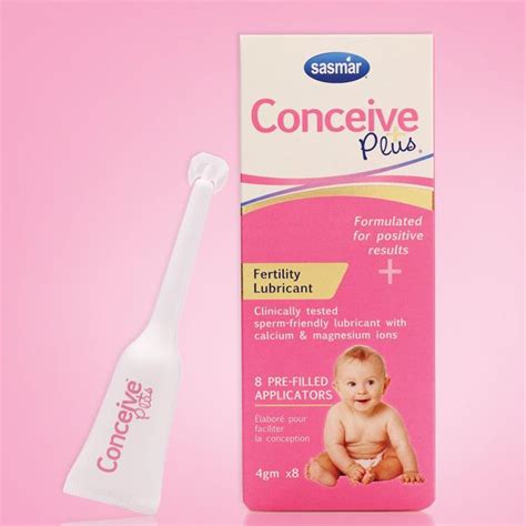 Amazon.com: SASMAR Conceive Plus Fertility Lubricant 8 Pre-Filled ...