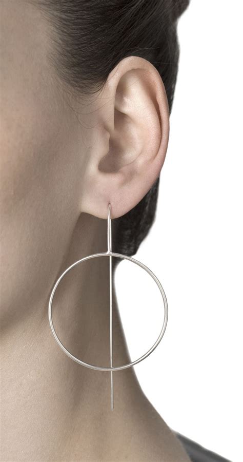 Silver Loops Earrings – TAKK Accessories Collection | Silver loop, Loop ...