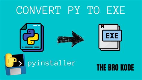 py to exe | How to convert a .py file to .exe file | pyinstaller - YouTube