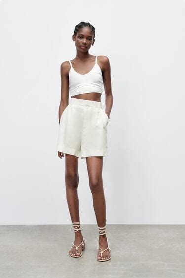 Шорты Юбки | Шорты Женщины | ZARA Казахстан