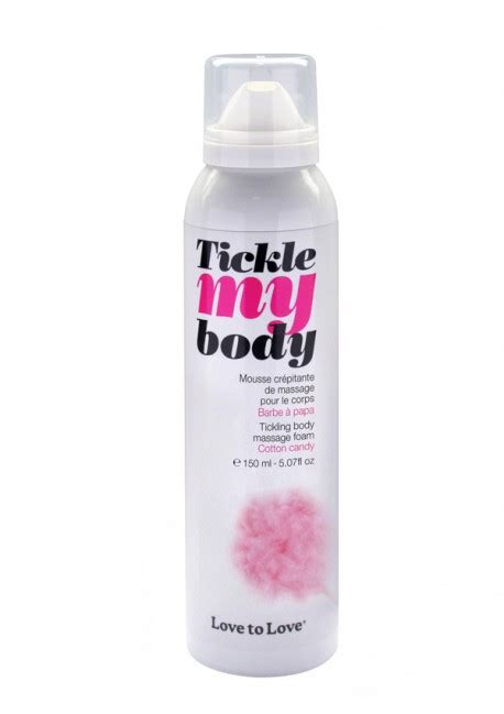 Love to Love, Tickle My Body cotton candy tickling foam