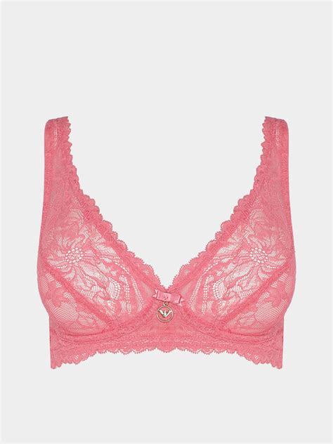 Бюстгальтер Emporio Armani 164224-4R206-05373 для жінок, колір: Рожевий ...