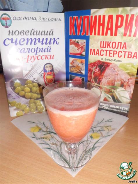 Напиток "Эликсир красоты и здоровья" – кулинарный рецепт